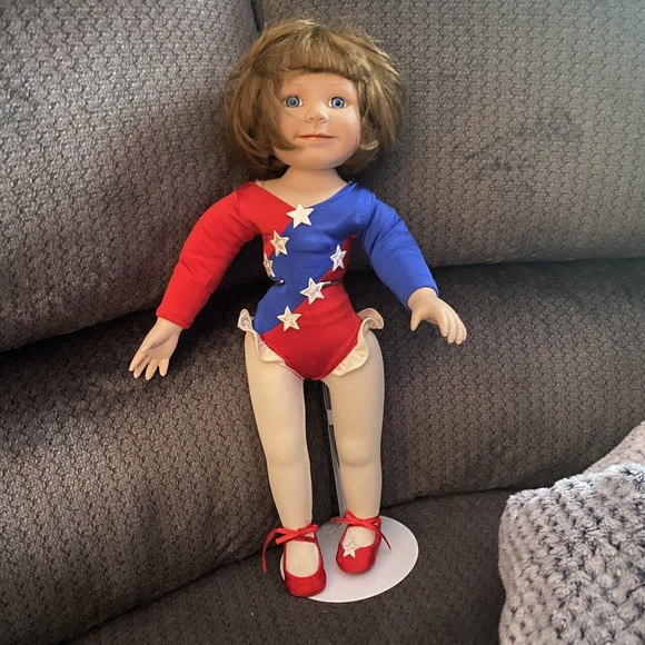 The Ashton-Drake Galleries | Toys | 996 Ashton Drake Little Gymnast ...